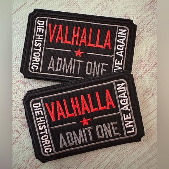 Accessories | Admit One Velcro Patch New | Poshmark